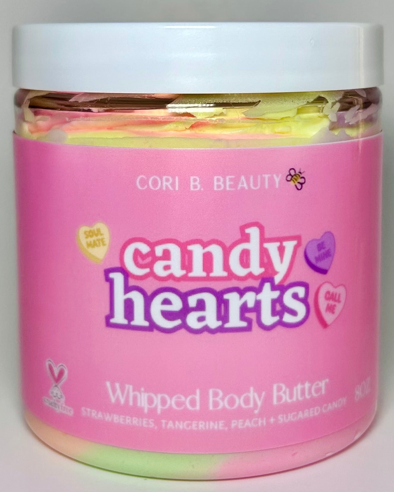 "Candy Hearts" Whipped Body Butter – Cori B. Beauty