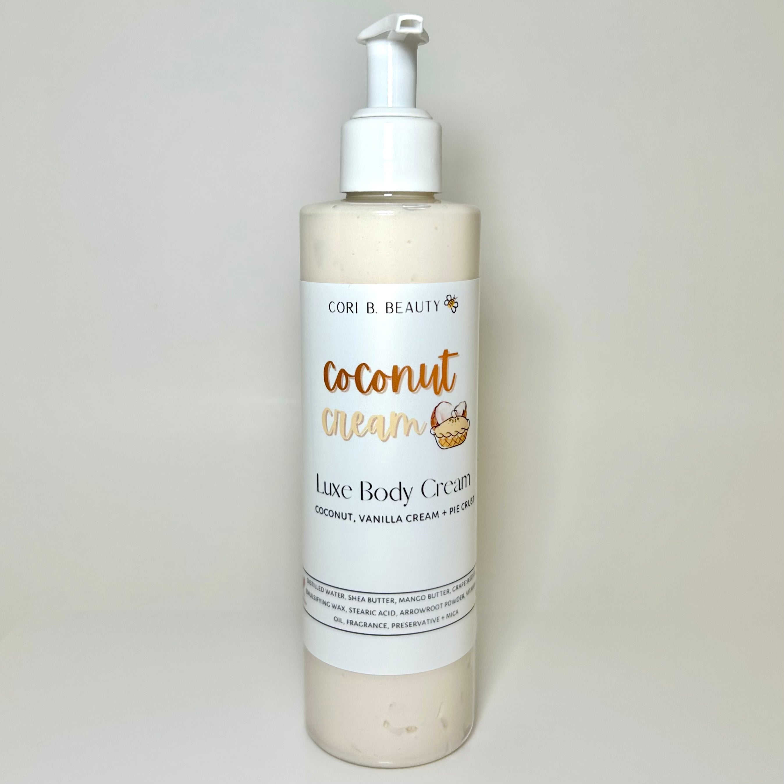 “Coconut Cream" Luxe Body Cream – Cori B. Beauty