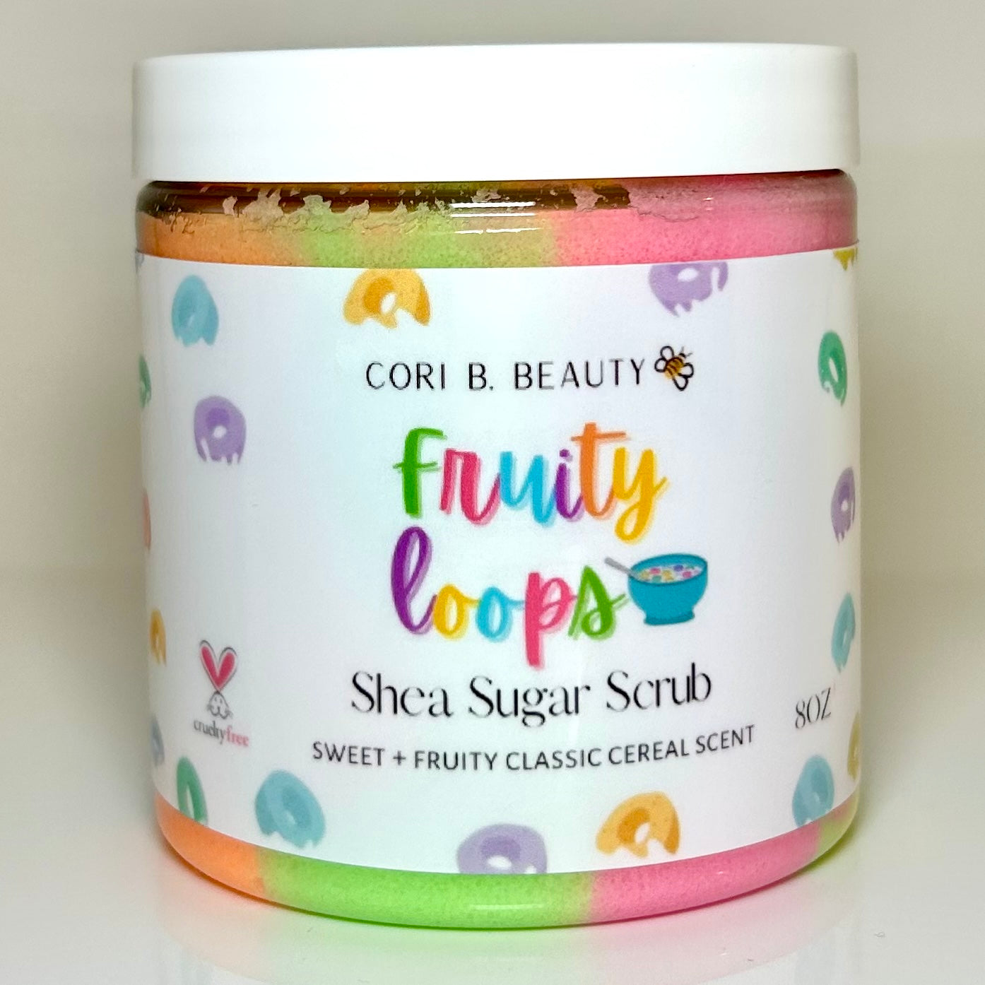 “Fruity Loops” Shea Sugar Scrub – Cori B. Beauty